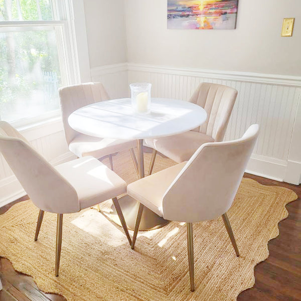 Scalloped Wavy Border Rug 12'x15' Seagrass Jute Scalloped Runner 2'x10