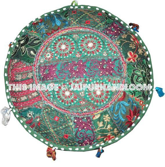 Indian Pouf Ottoman