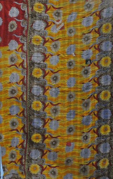 indian kantha throw bohemian kantha blanket twin kantha quilt